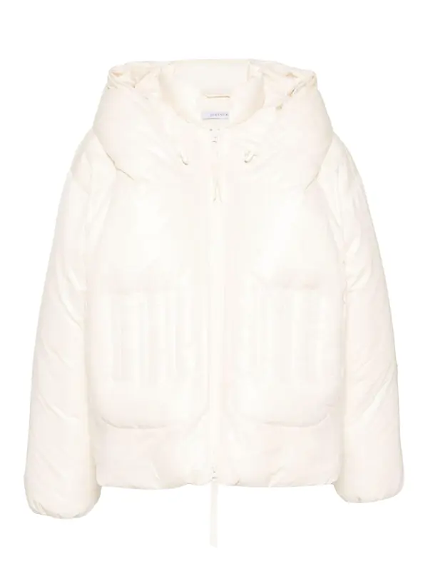 JUNTAE KIM Spiral Puffer Jacket - Neutrals