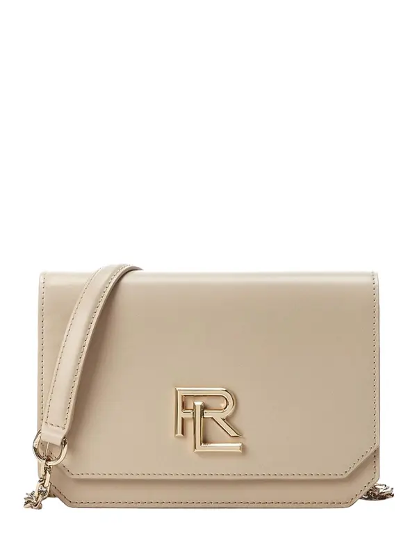 Ralph Lauren Mini Logo-plaque Crossbody Bag - Neutrals