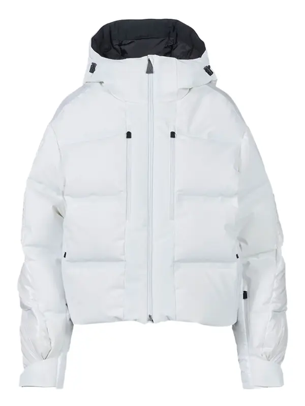 Aztech Mountain Nuke Hooded Ski Jacket - White