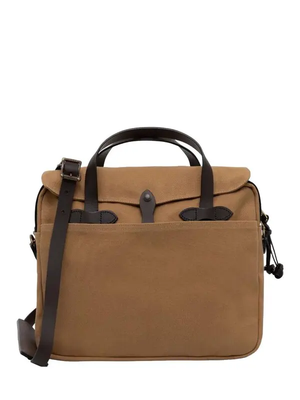 Filson Rugged Twill Original Briefcase - Brown