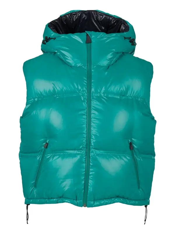 Aztech Mountain Hooded Padded Gilet - Blue