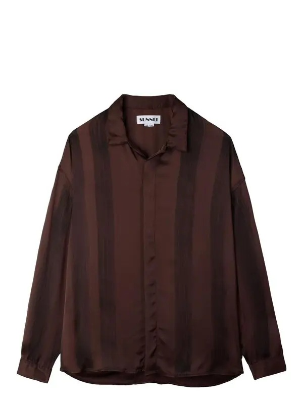 Sunnei Over Shirt - Brown