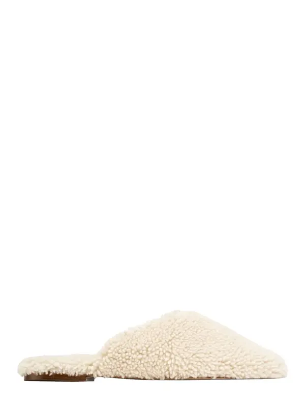 Sleeper Shearling Slippers - Neutrals
