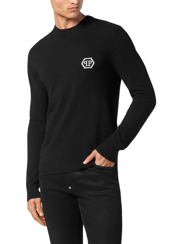 Philipp Plein Hexagon Sweater - Black