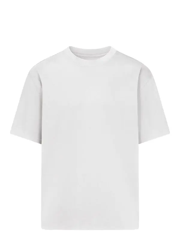 SKIMS Heavyweight Cotton Relaxed T Shirt - Chalk