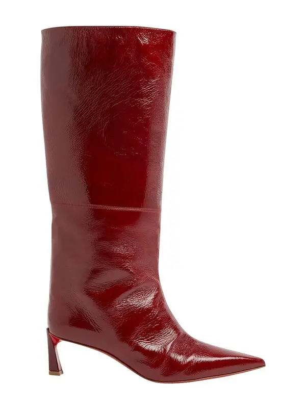 CHRISTIAN LOUBOUTIN - Christian Louboutin Patent Leather Tall Boots