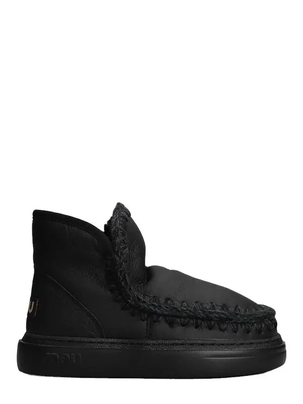 Mou Eskimo Sneaker Ankle Boots - Black