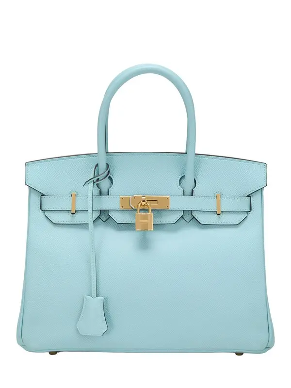 Hermès Epsom Birkin 30 - Blue Atoll