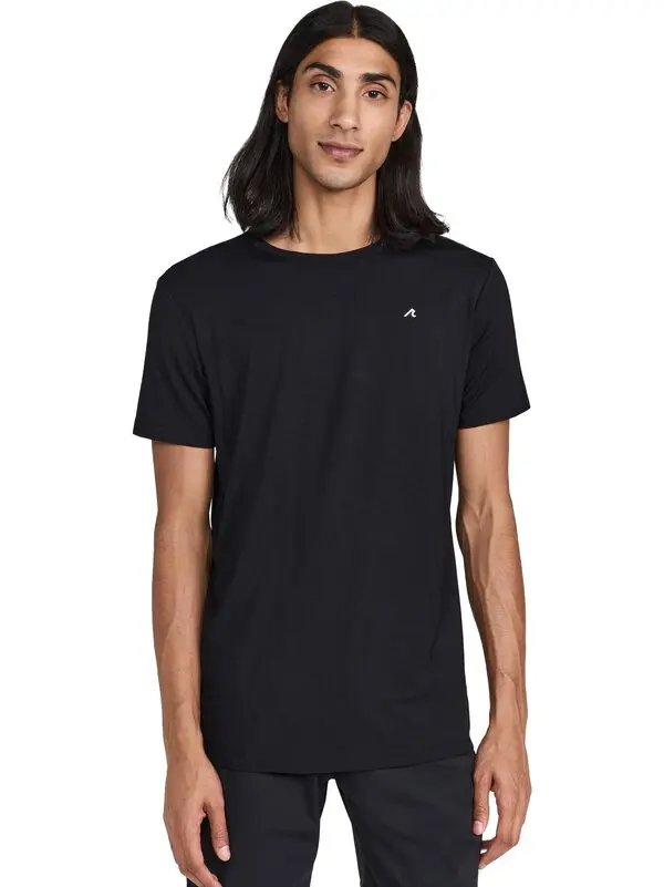 REDVANLY Sussex Performance Tee - Black