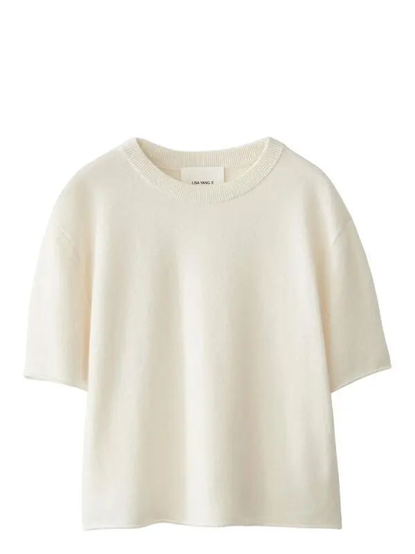 LISA YANG The Cila T-shirt - Cream