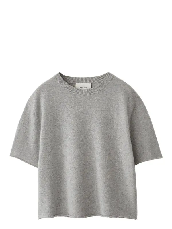 LISA YANG The Cila T-shirt - Grey
