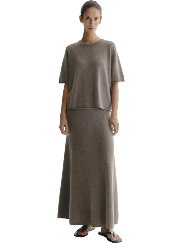 LISA YANG The Cila T-shirt - Truffle