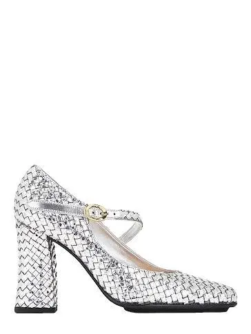 Bottega Veneta Step Pumps - Silver