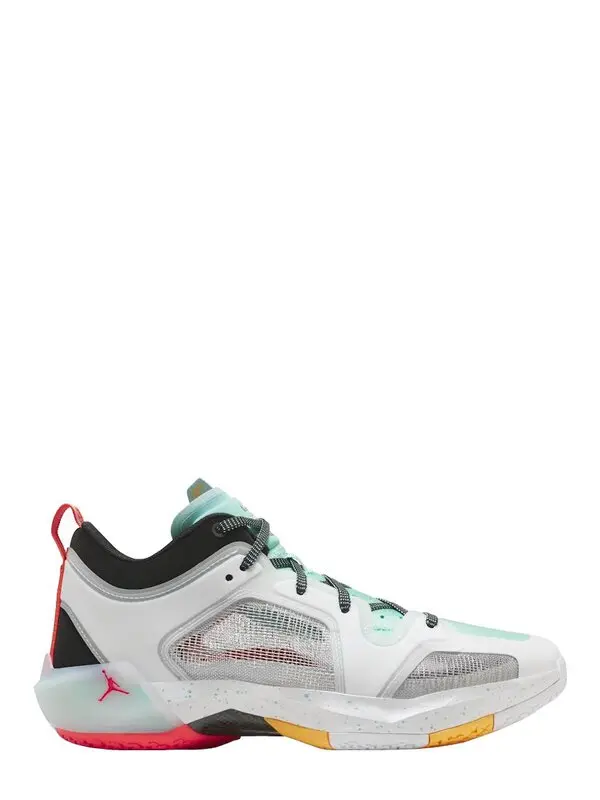 JORDAN 37 Low Pf Guo Ailun Sneakers - White/island Green/black