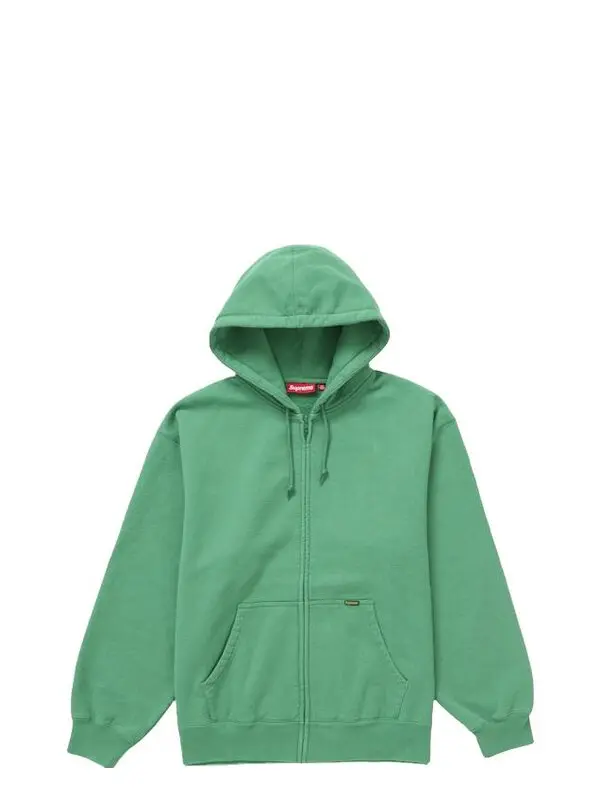 Supreme Zip Up Hooded Sweatshirt - Green