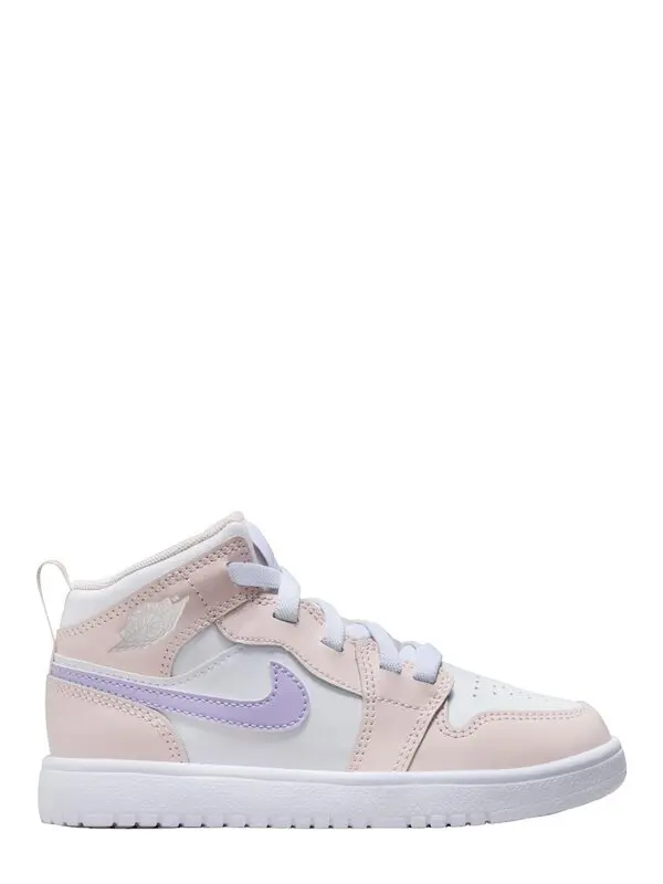 JORDAN 1 Mid Alt - Pink Wash/white/violet Frost