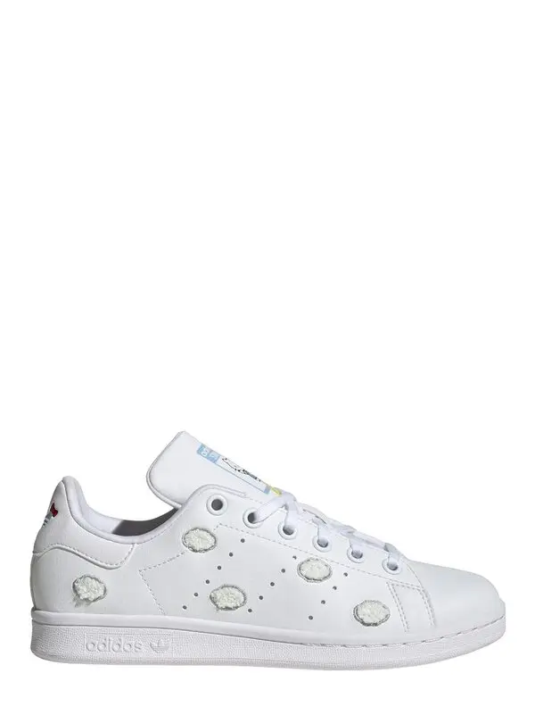 Adidas Stan Smith Hello Kitty Sneakers - Cloud White/grey One/glow Blue