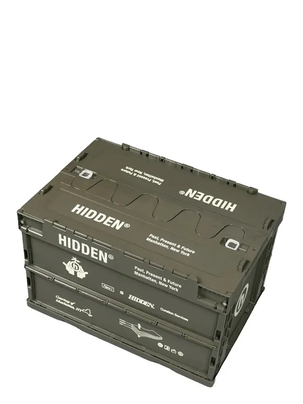 HIDDEN NY Stackable Crate - Green