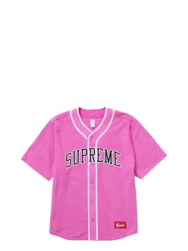 Supreme Baseball Jersey - Pink