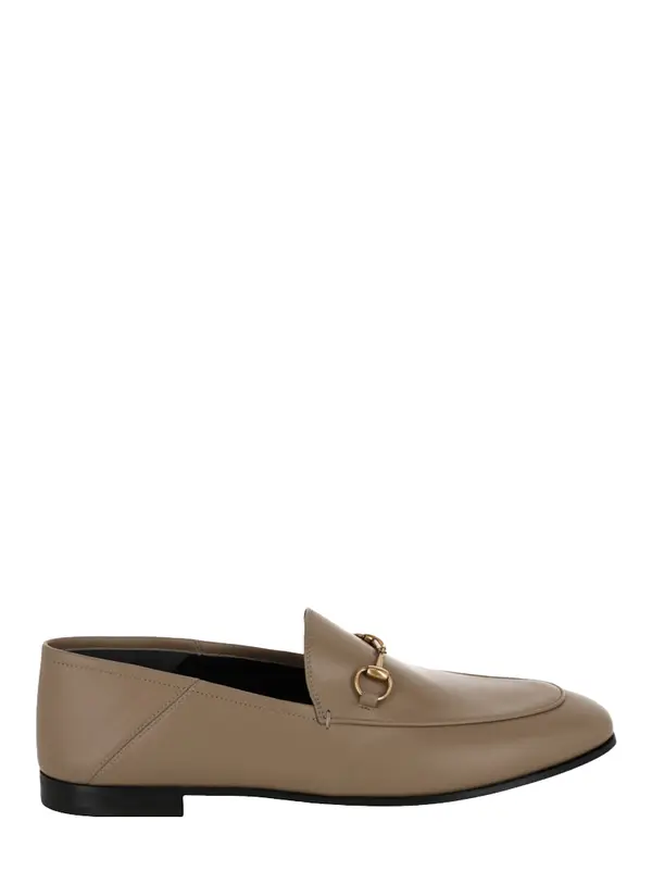 Gucci Horsebit Slip-on Loafer - Mud/black