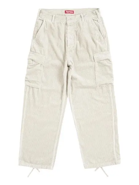 Supreme Wide Wale Corduroy Cargo Pant - Stone