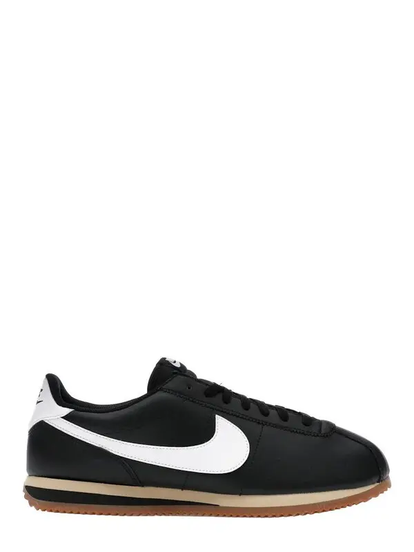 Nike Cortez Sneakers - Black/gum Medium Brown/sesame