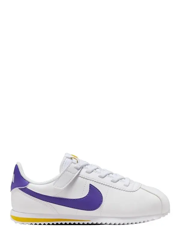 Nike Cortez Easyon Sneakers - White/varsity Maize/varsity Purple