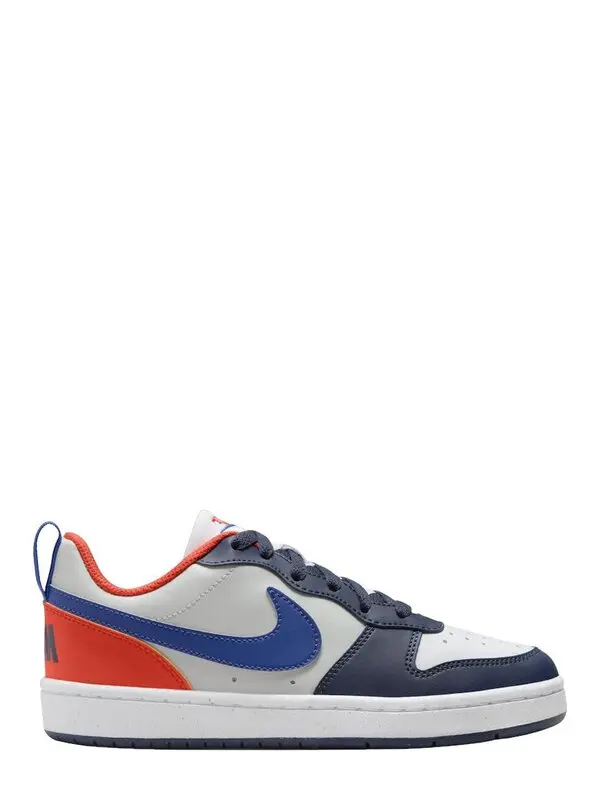 Nike Court Borough Low Recraft - Midnight Navy Blue/team Orange/light Silver