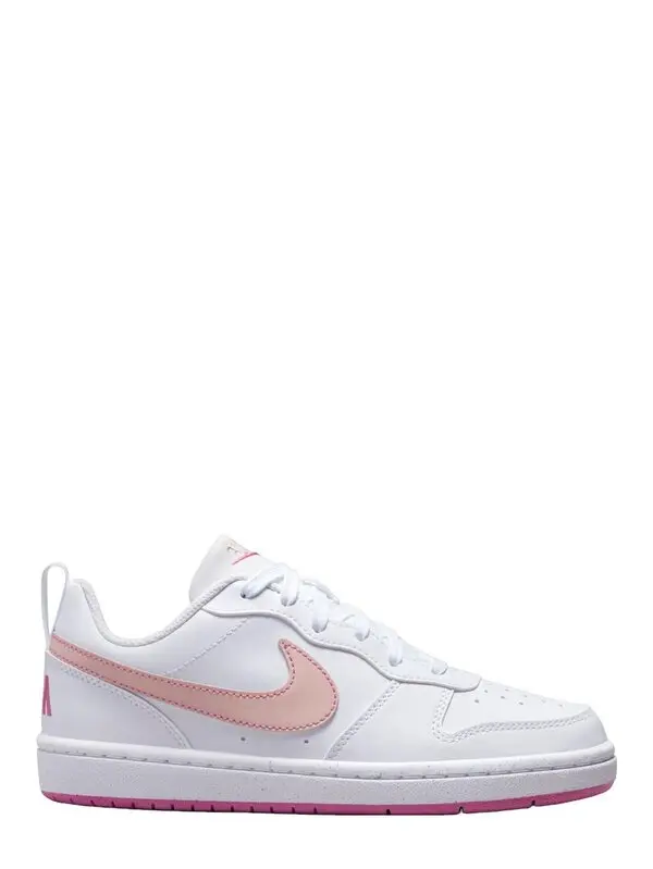 Nike Court Borough Low Recraft Sneakers - White/pinksicle/arctic Orange