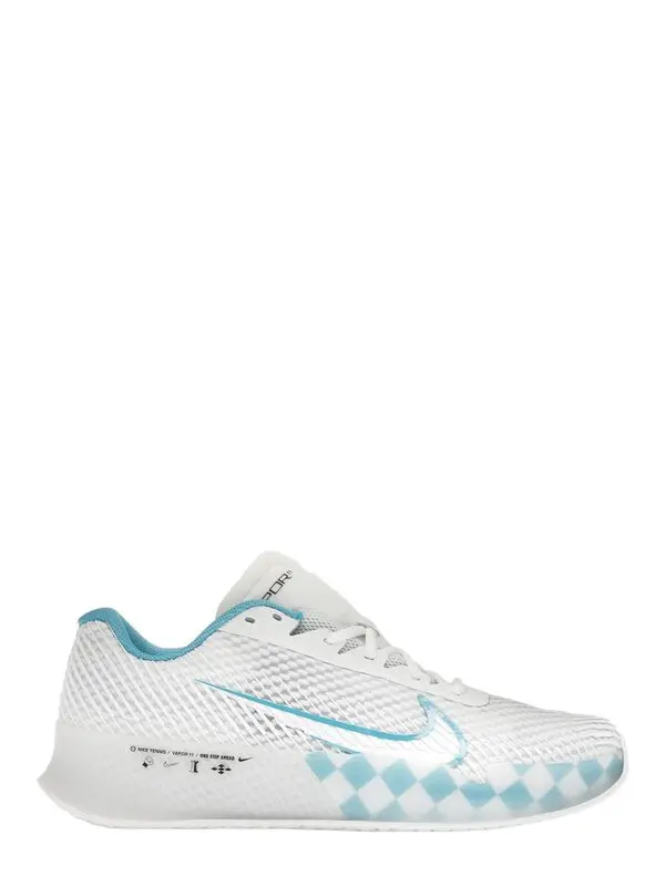 Nike Court Vapor Hc Carlos Alcaraz Pe - White/black/baltic Blue