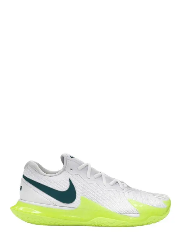 Nike Court Zoom Vapor Cage 4 Rafa Sneakers - White/volt/geode Teal
