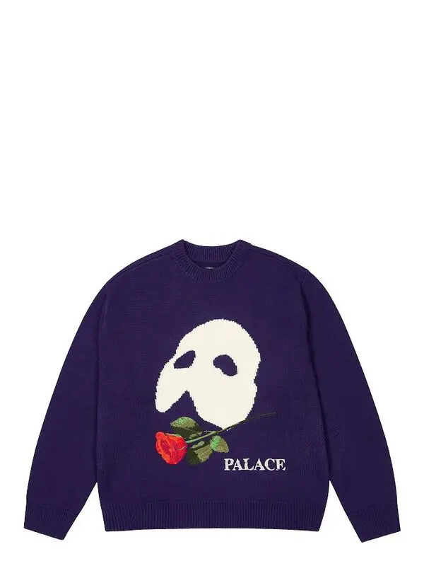 PALACE Phantom Of The Opera Knit - Purp