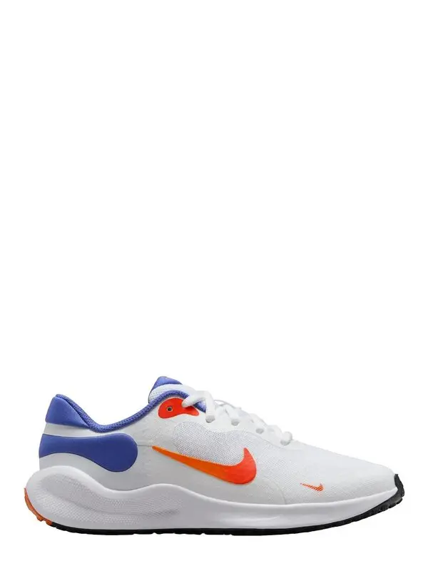 Nike Revolution 7 Team Orange Sneakers - White/astronomy Blue/total Orange