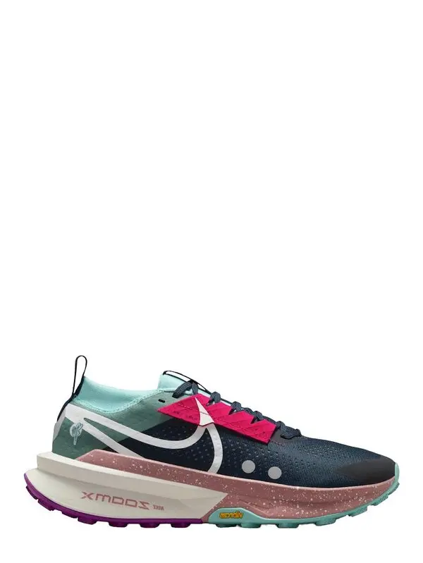Nike Zoomx Zegama 2 Sneakers - Armory Navy Blue/green Frost/vivid Grape