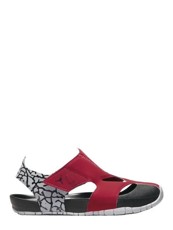 JORDAN Flare Sandal - Gym Red/white/black