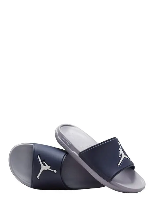 JORDAN Jumpman Slide - Midnight Navy Blue/cement Grey/white