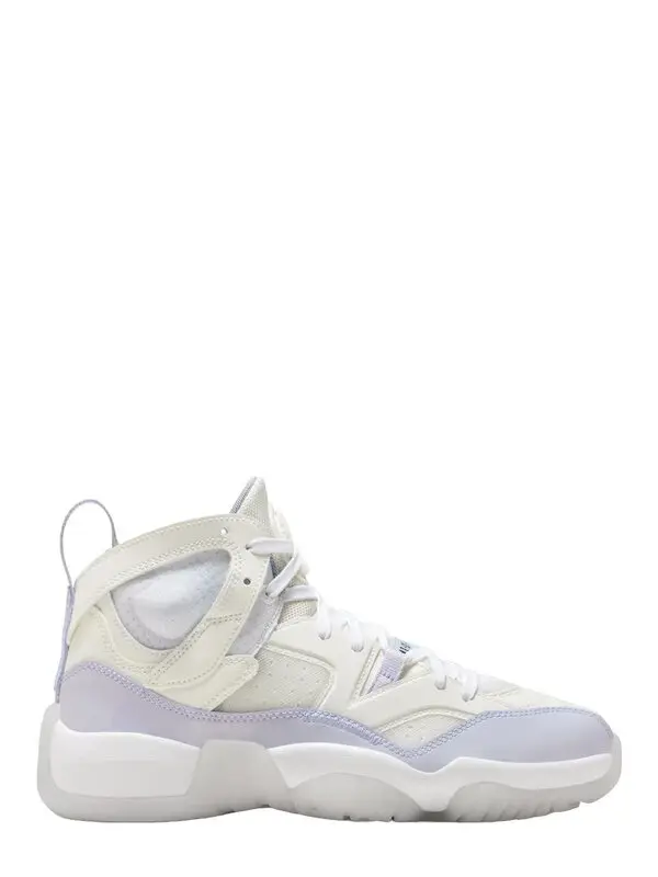 JORDAN Jumpman Two Trey Sneakers - White/lavender Purple
