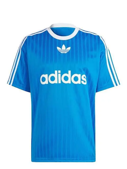 Adidas Adicolor Tee Shirt - Blue Bird/white