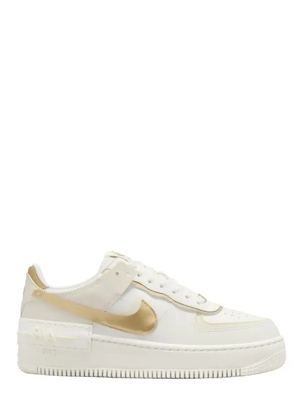Nike Air Force 1 Shadow Sneakers - Sail/coconut Milk/metallic Gold