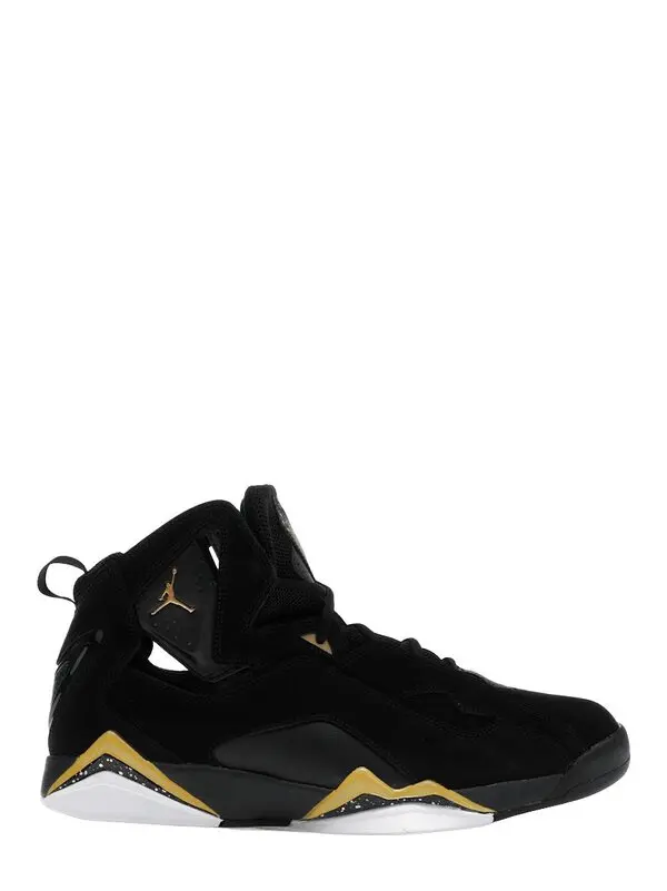JORDAN True Flight Sneakers - Black/white/metallic Gold