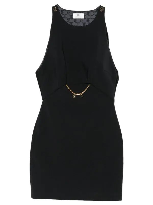 Elisabetta Franchi Close-fitting Dress - Black
