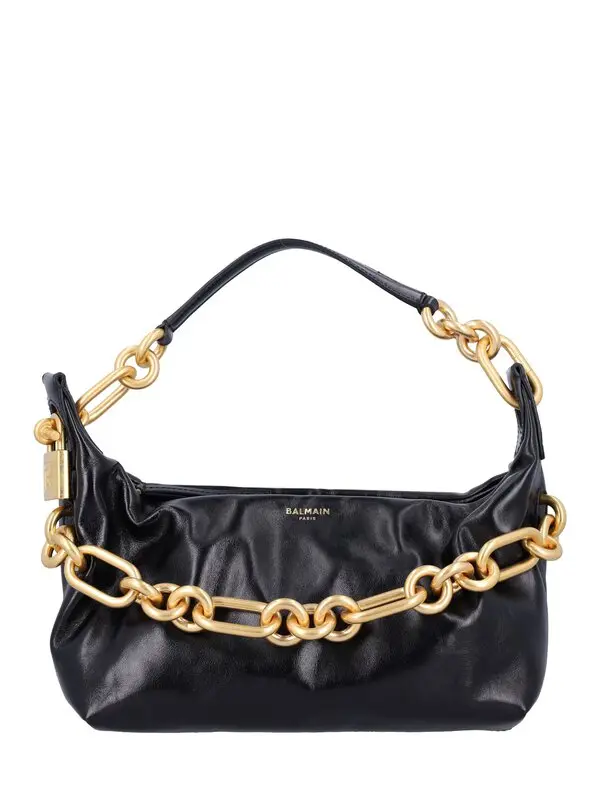 Balmain Sync Medium Bag - Black