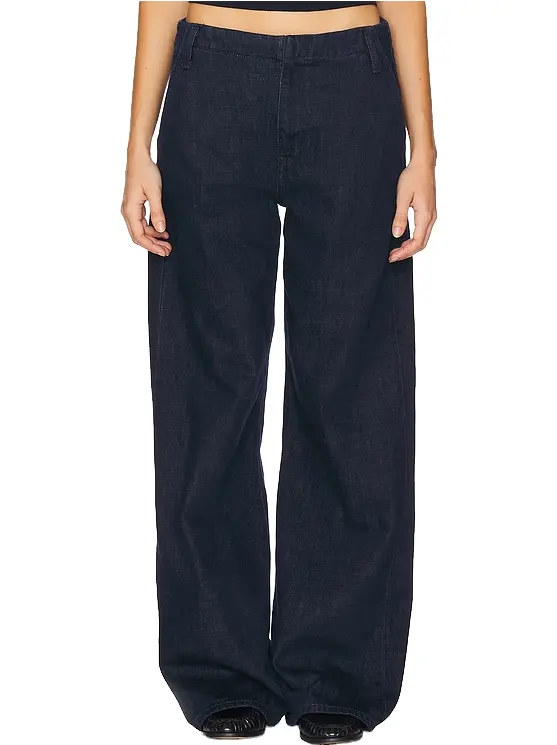 RE/DONE Trouser Wide-leg Jeans - Cross Hatch Rinse