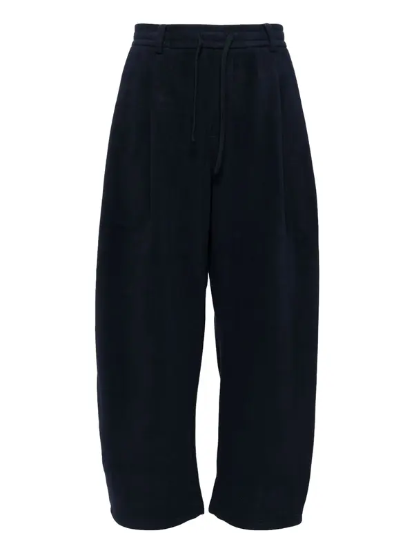 CROQUIS Fleece Tapered Trousers - Blue