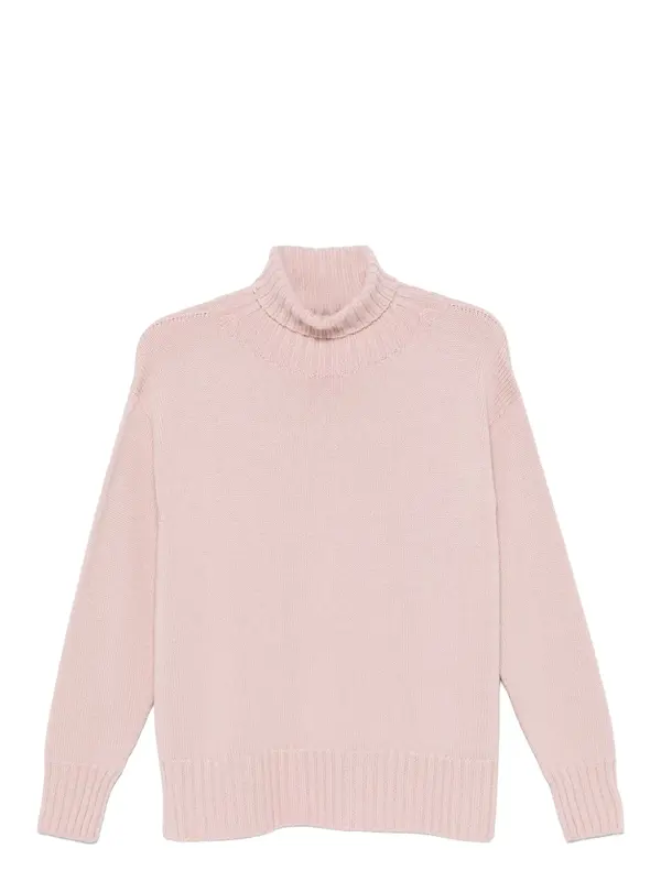 DRUMOHR Wool Turtleneck Sweater - Pink