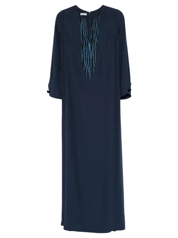 BARUNI Abraha Midi Dress - Blue