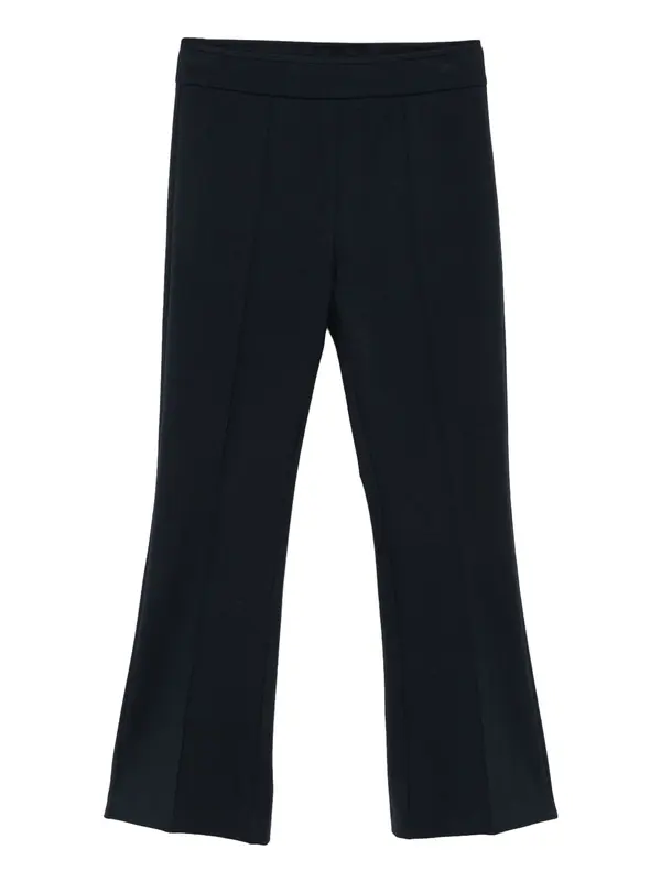 BLANCA VITA Flared Trousers - Blue