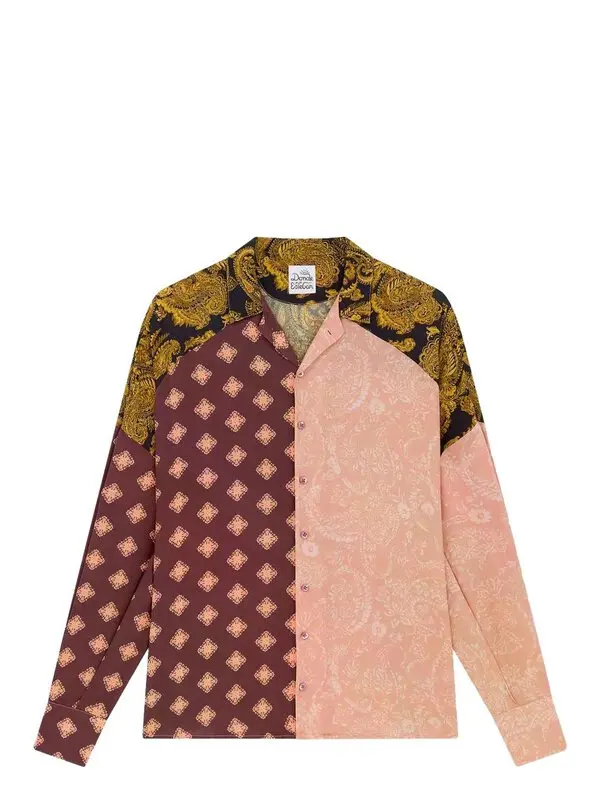 DONDE ESTEBAN Estrellitas Printed Shirt - Brown