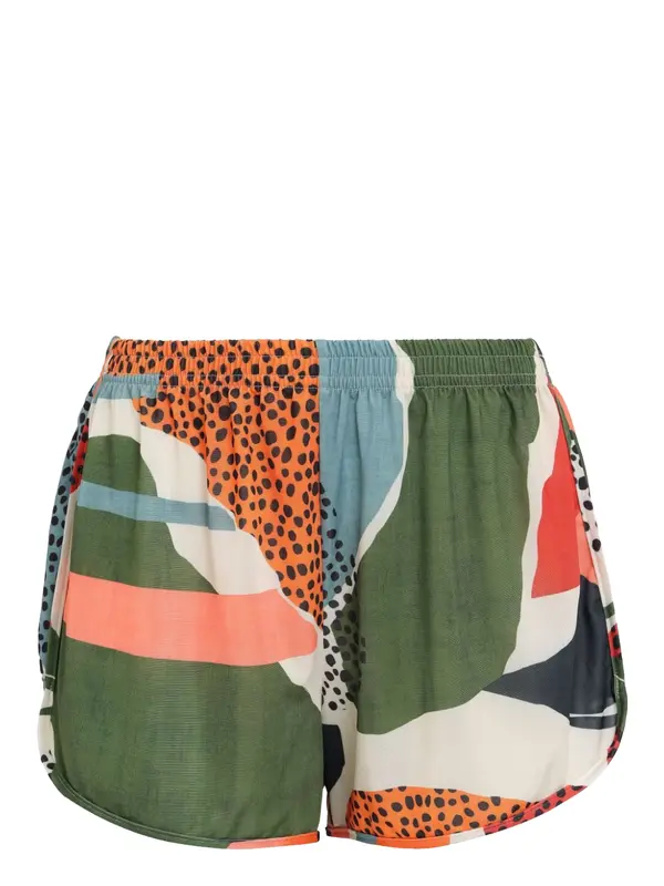 LYGIA & NANNY Printed Lee Shorts - Green
