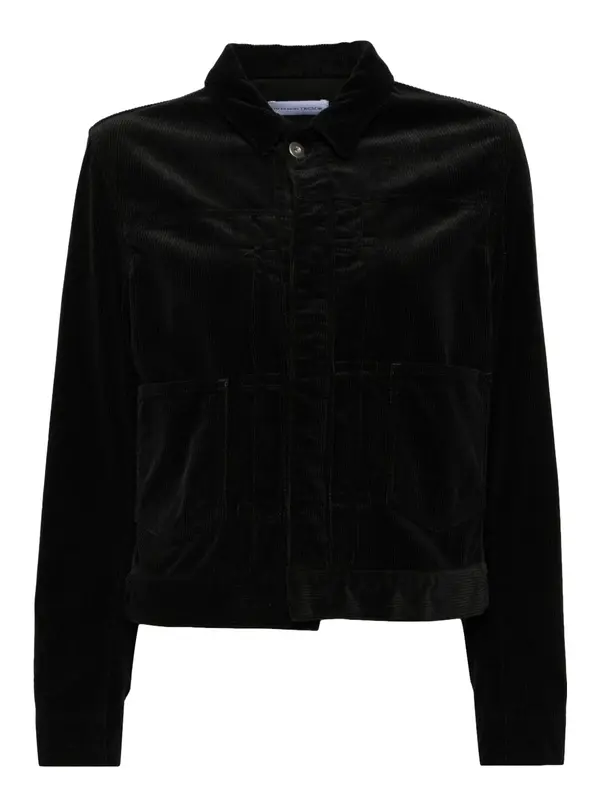 TU ES MON TRESOR Corduroy Jacket - Black